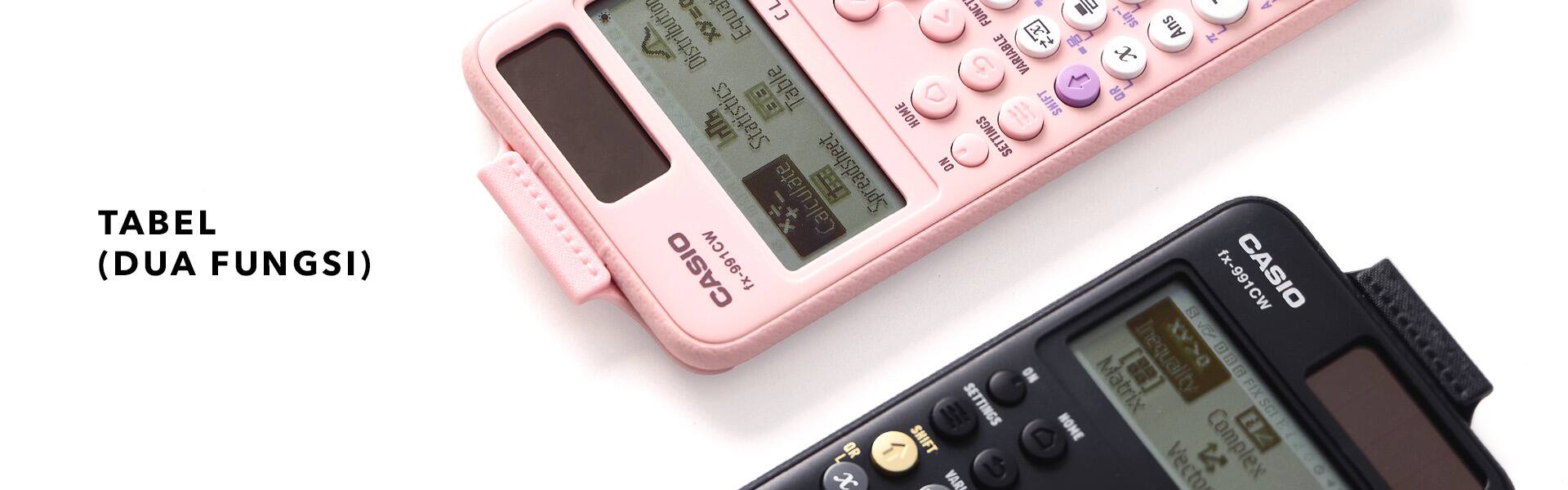 Tabel (Dua Fungsi) | CASIO INDONESIA