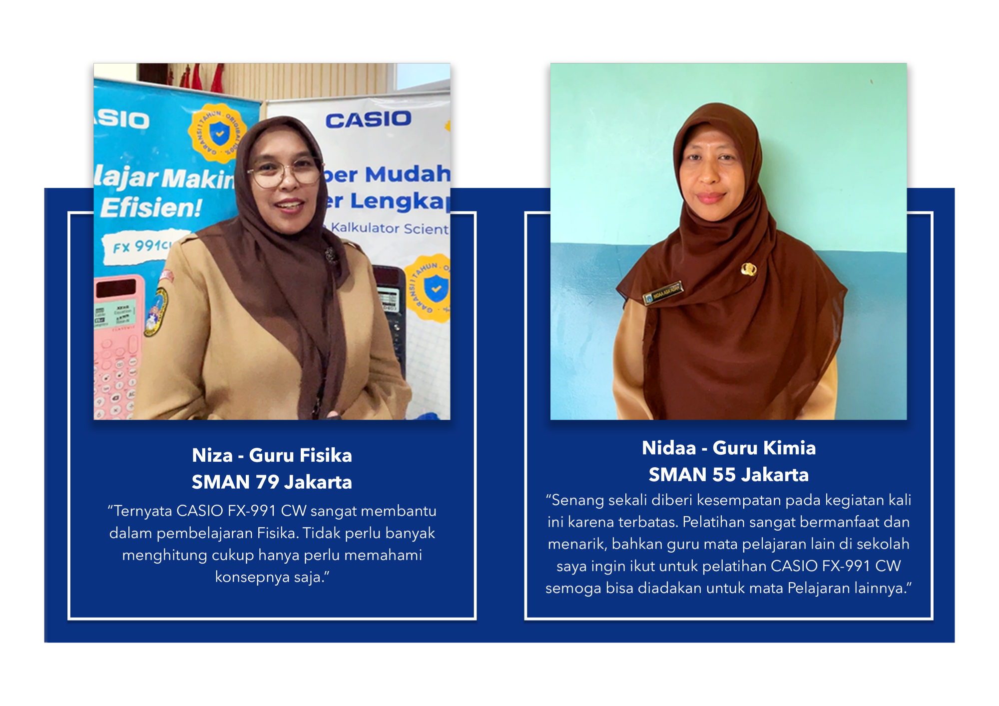 Pertama Kali! Pelatihan CASIO Bersama dengan MGMP Fisika dan MGMP Kimia DKI Jakarta | CASIO ...