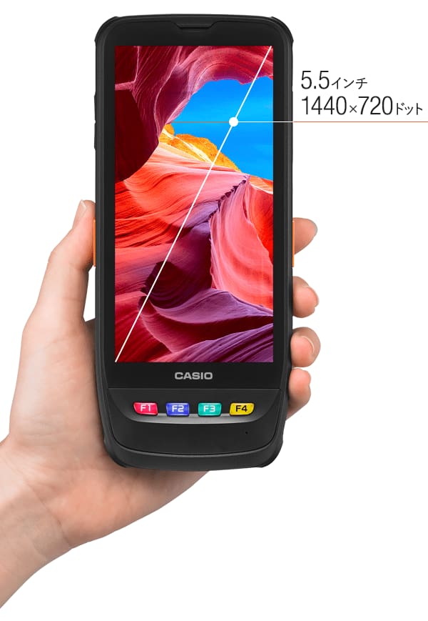 ラグドスマートハンディターミナル IT-G650 | CASIO