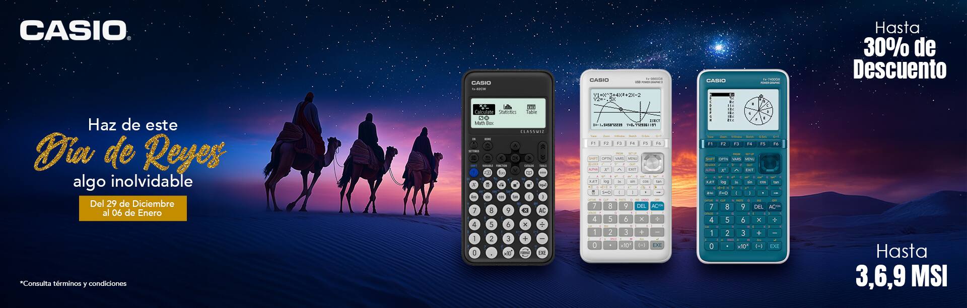 Calculadoras | CASIO