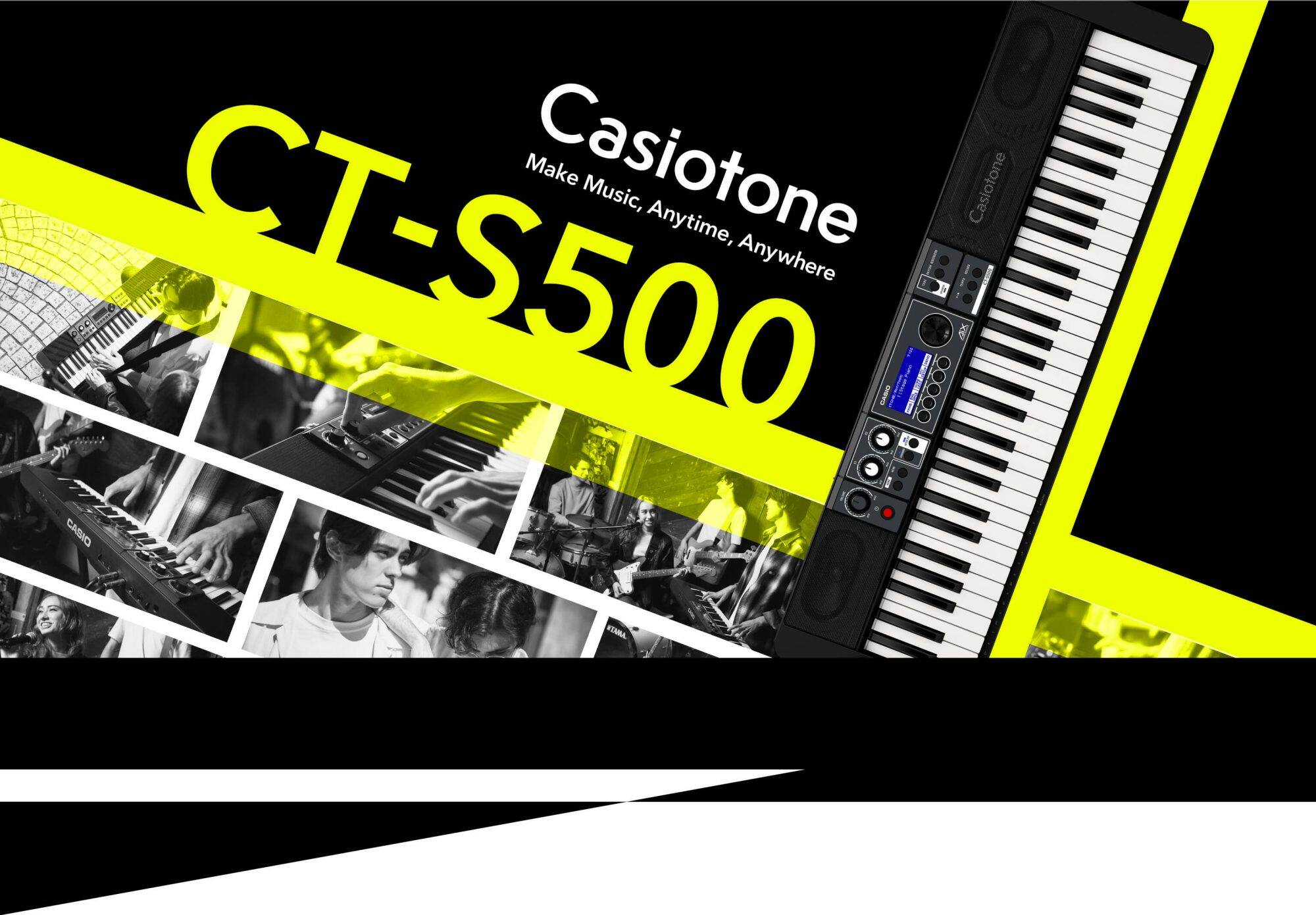 CT-S500 - Casiotone | CASIO SINGAPORE