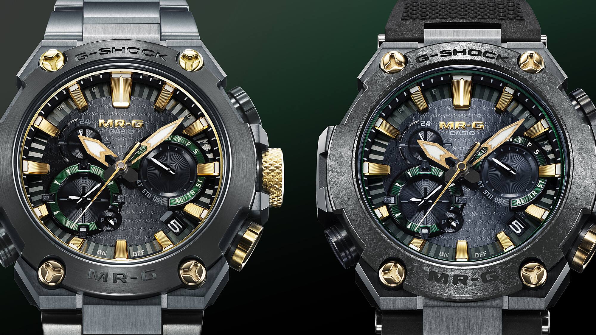 MRG-B2000新色降臨 再現武士鎧甲的剛毅之美 | CASIO