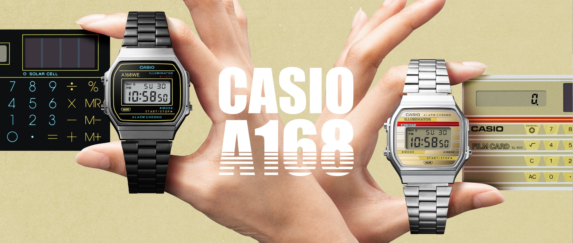 HERITAGE COLORS A168 | CASIO