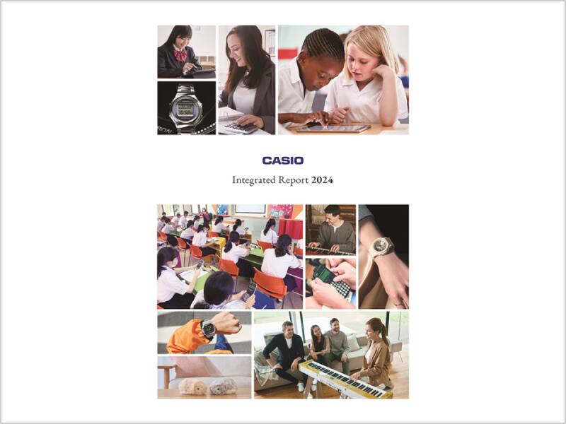 Casio Releases Integrated Report 2024 | CASIO