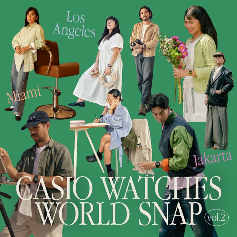 CASIO WATCH WORLD SNAP vol.2 | CASIO