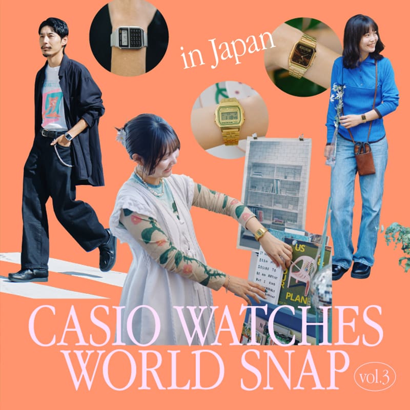CASIO WATCH WORLD SNAP vol.3 | CASIO