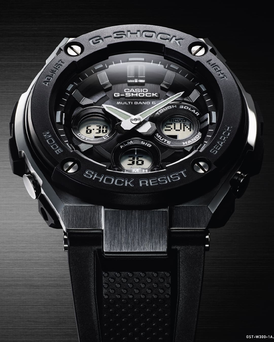 G-STEEL - 태양광 동력 | CASIO
