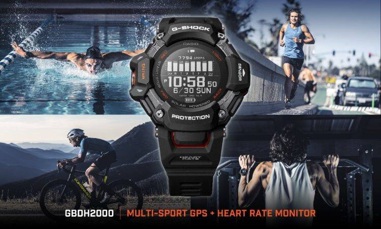 GBDH2000-1A | Black Multisport Watch G-SHOCK MOVE | CASIO