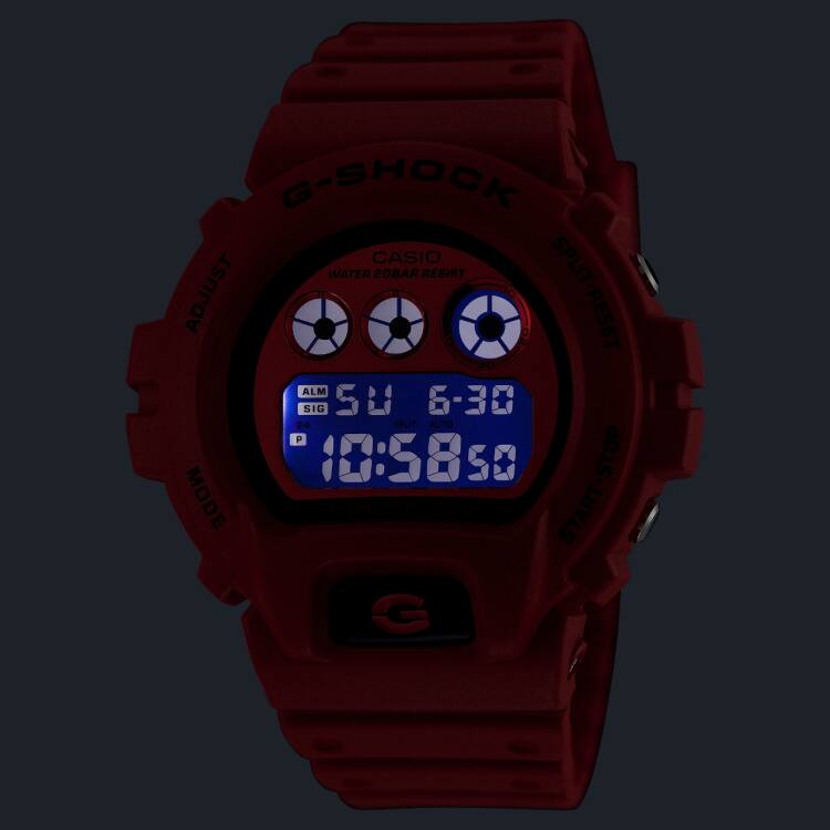 DW-6900RRB-4 | G-SHOCK DIGITAL Red | CASIO CANADA
