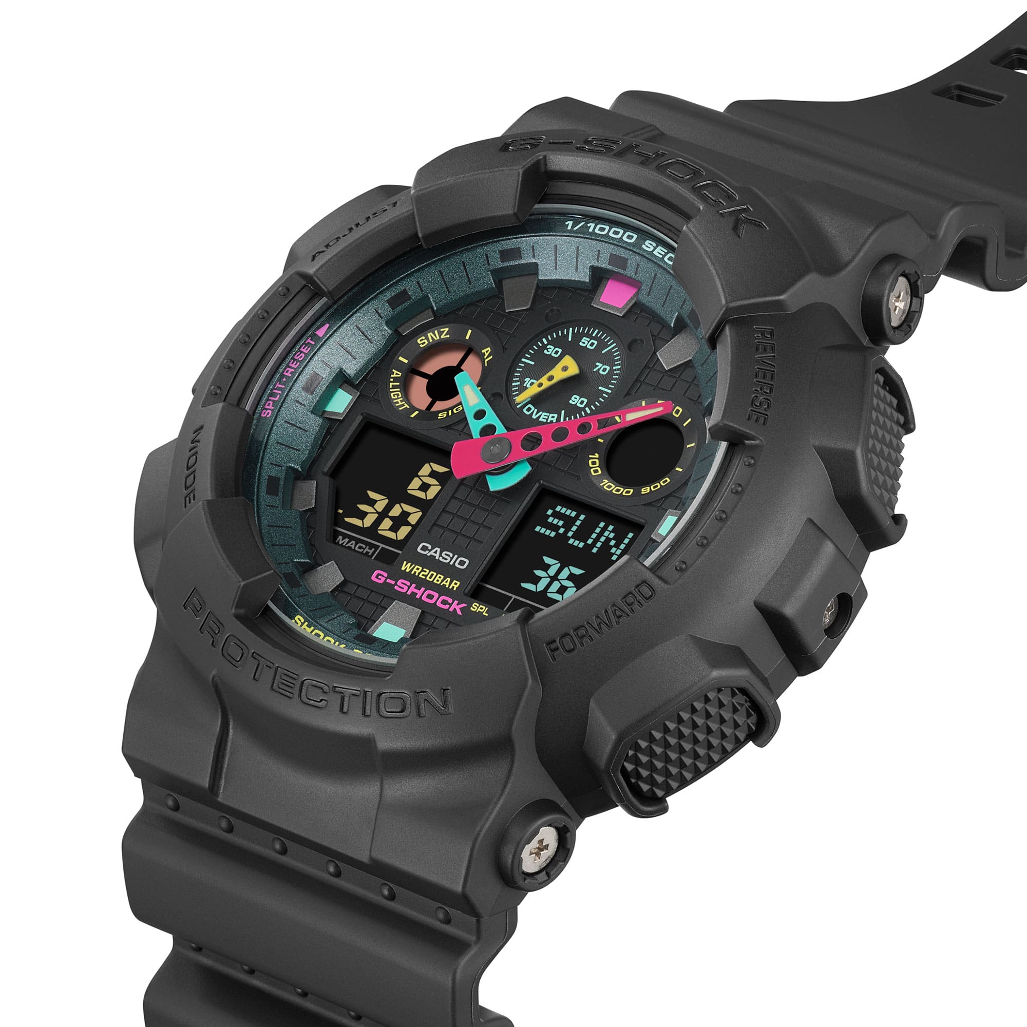 GA-100MF-1A | G-SHOCK ANALOG-DIGITAL Black | CASIO CANADA