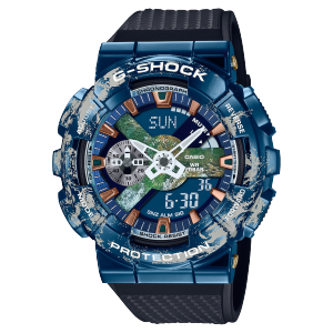 GM-110BB-1A | G-SHOCK ANALOG-DIGITAL Black | CASIO