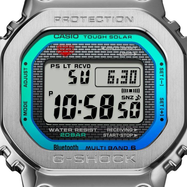 GMW-B5000PC-1 | G-SHOCK FULL METAL Silver | CASIO CANADA