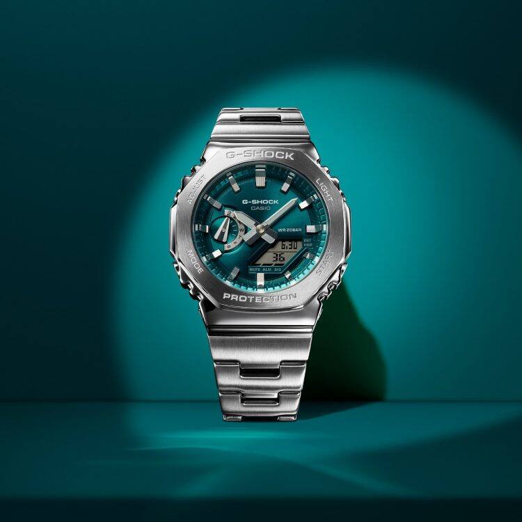 GM-2110D-3A1 | G-SHOCK G-STEEL Silver | CASIO CANADA