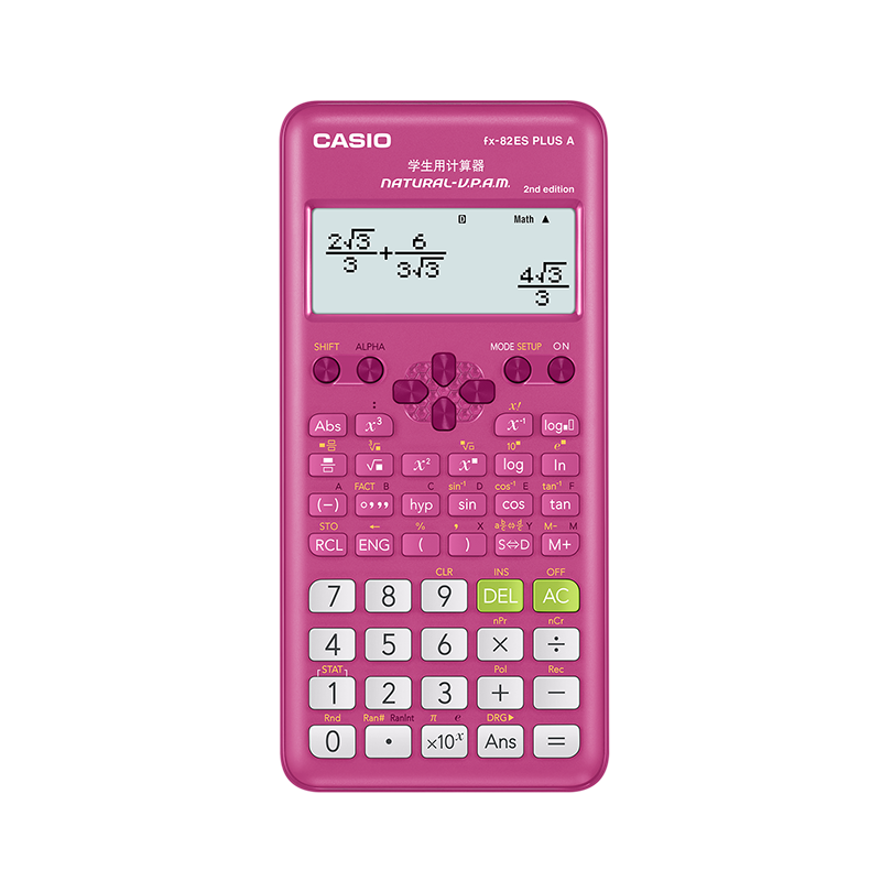 fx-82ES PLUS A-2-PK | CASIO卡西欧官方网站