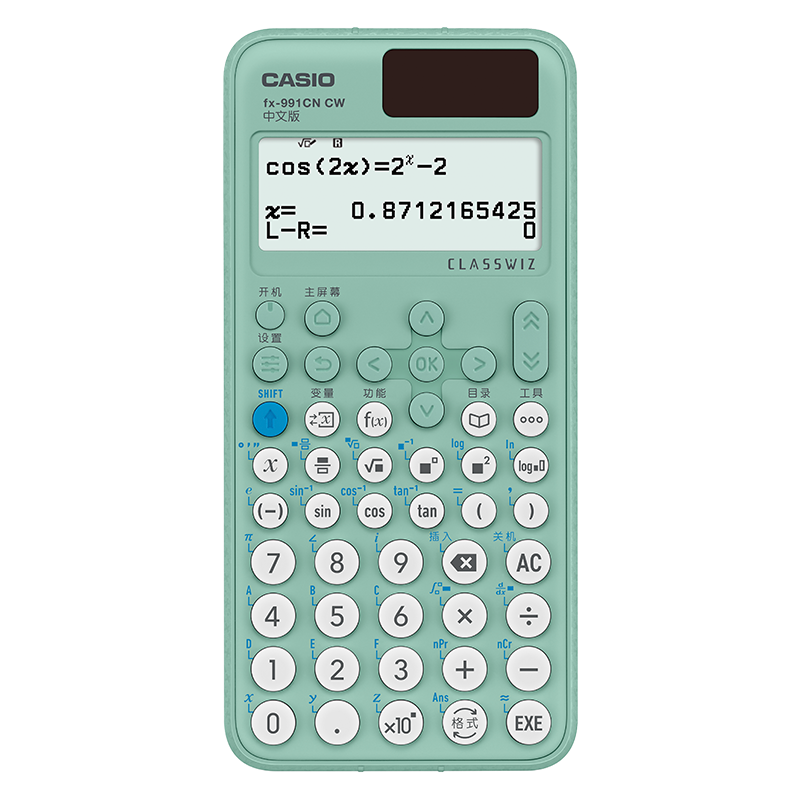fx-991CN CW-GN | CASIO卡西欧官方网站
