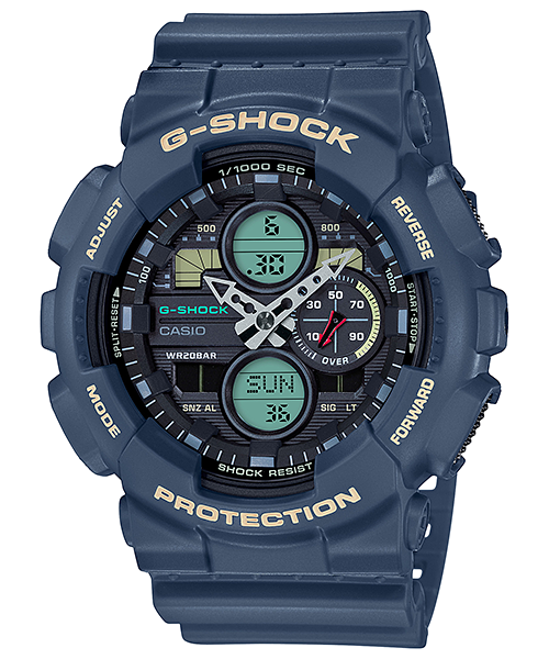GA-140-2A | G-SHOCK ANALOG-DIGITAL SERI GA-140 | CASIO INDONESIA