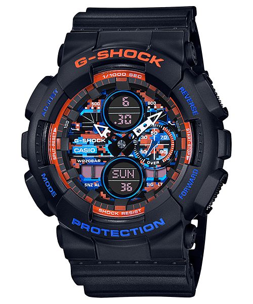 GA-140CT-1A | G-SHOCK ANALOG-DIGITAL SERI GA-140 | CASIO INDONESIA