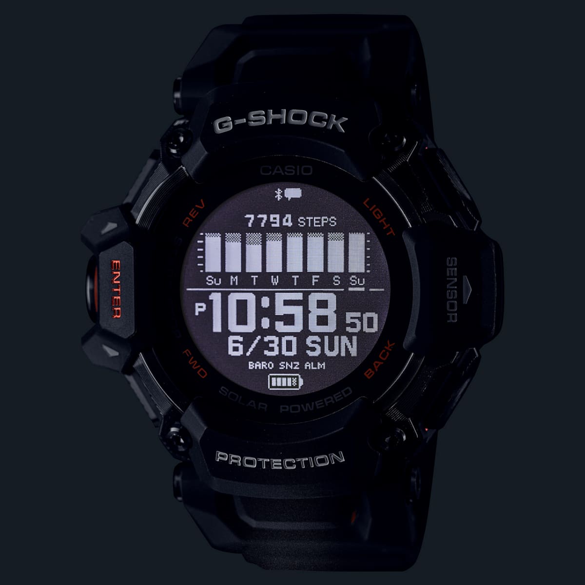 GBD-H2000-1A | G-SHOCK G-SQUAD GBD-H2000 SERIES | CASIO INDONESIA