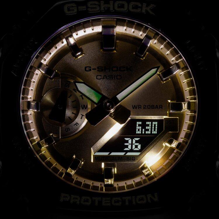 GA-2100GB-1A | G-SHOCK ANALOG-DIGITAL 2100 Series | CASIO INDIA