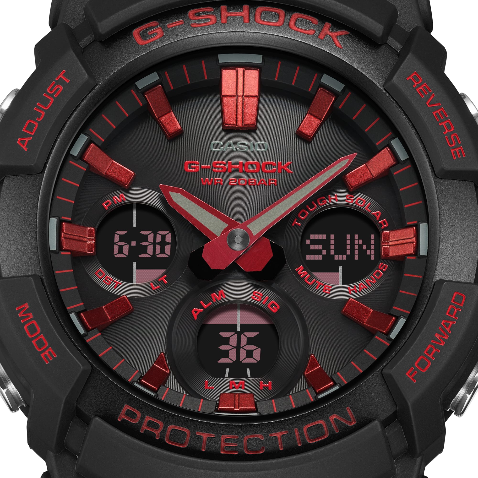 GAS-100BNR-1A | G-SHOCK ANALOG-DIGITAL GAS-100 Series | CASIO CAMBODIA