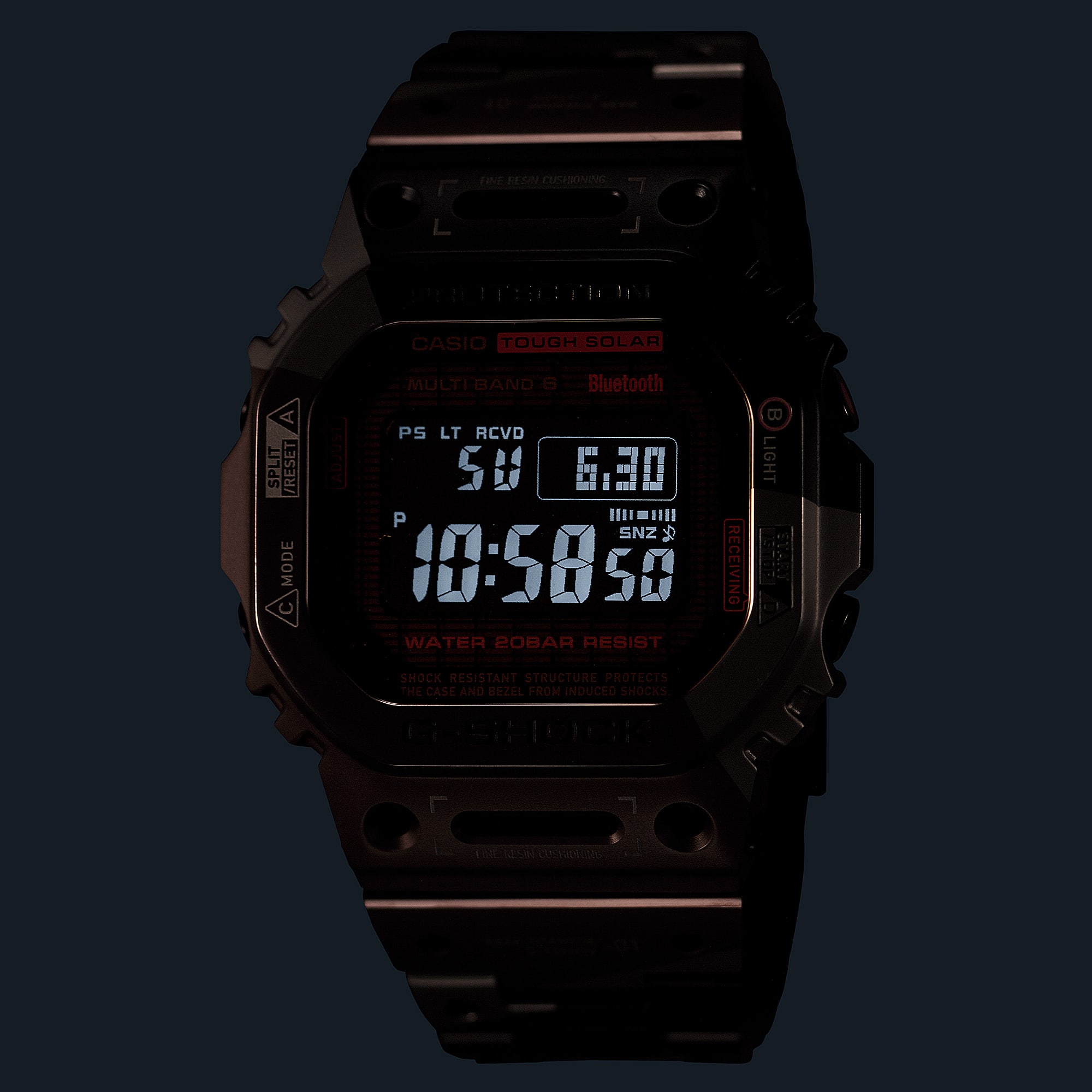 GMW-B5000TVB-1 | G-SHOCK FULL METAL GMW-B5000 SERIES | CASIO MIDDLE ...