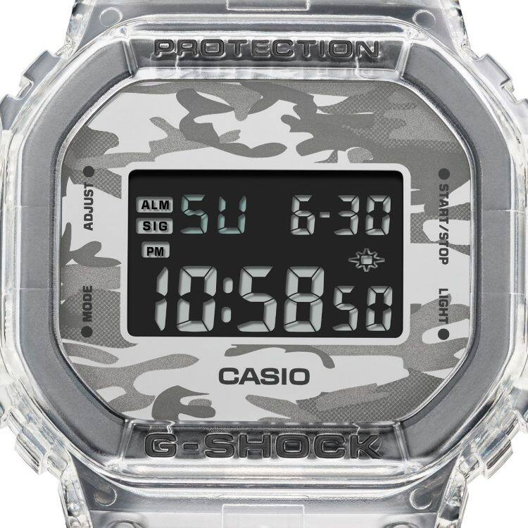DW-5600SKC-1 | G-SHOCK DIGITAL Transparente | CASIO