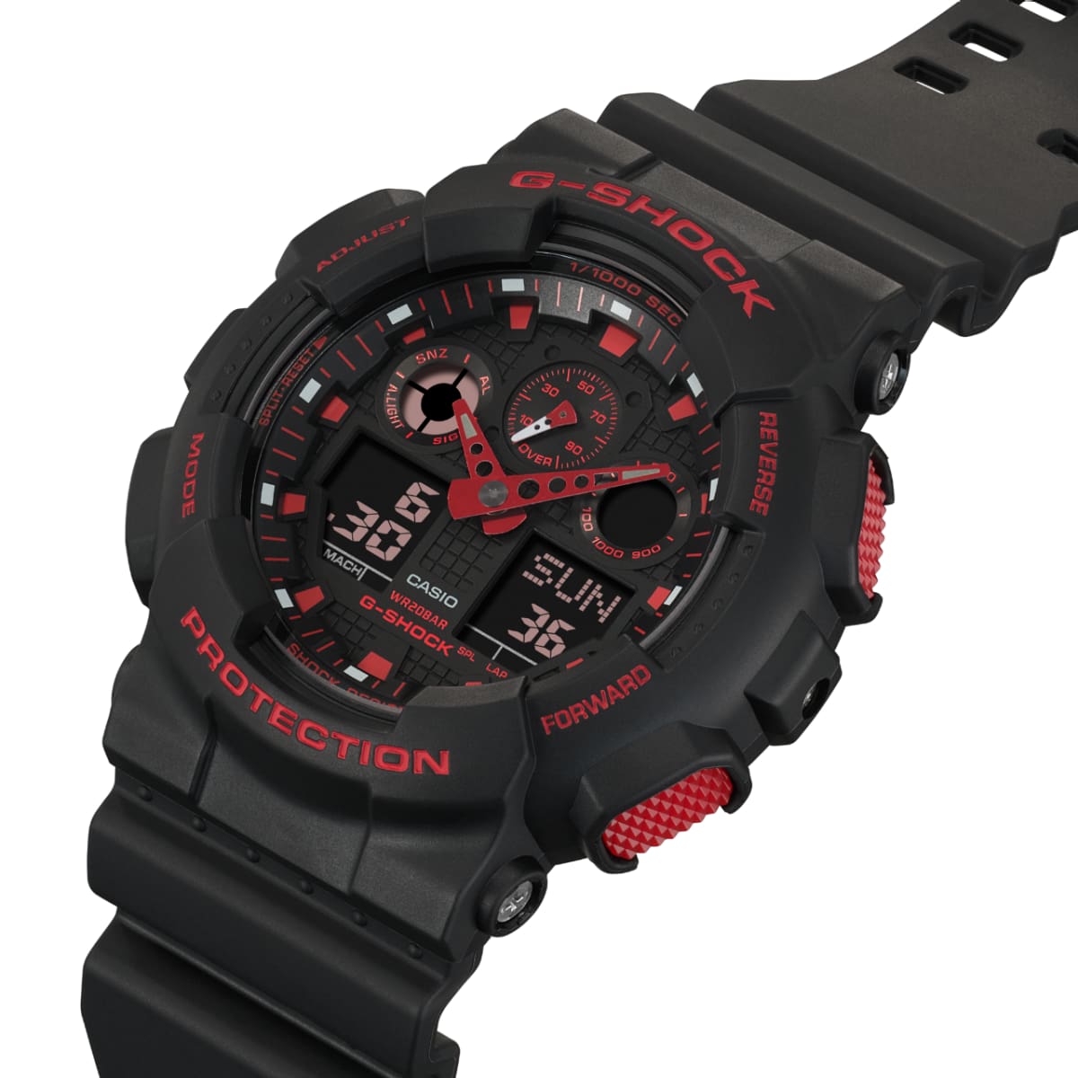 GA-100BNR-1A | G-SHOCK ANALÓGICO DIGITAL Negro | CASIO