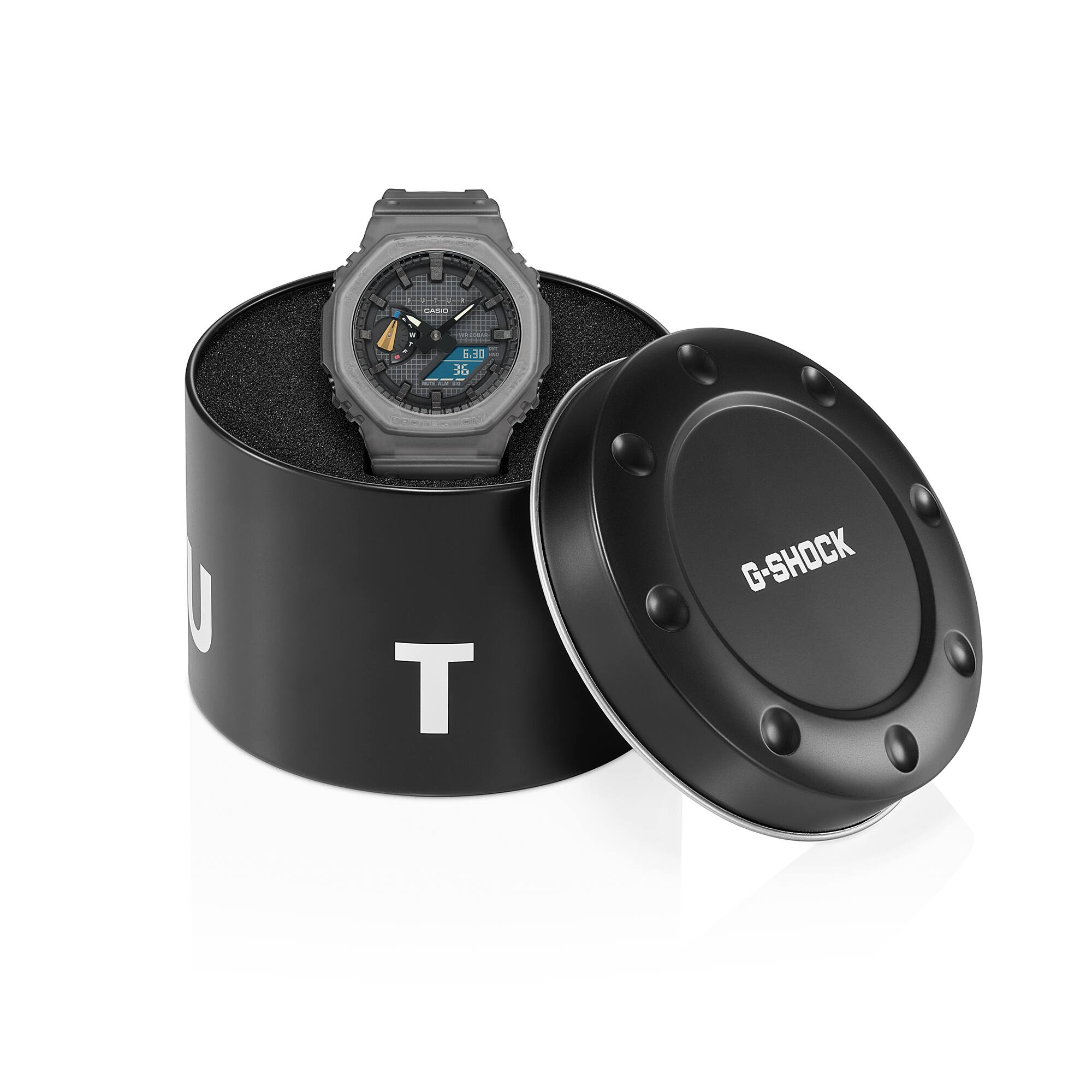 GA-2100FT-8A | G-SHOCK ANALÓGICO DIGITAL Transparente | CASIO