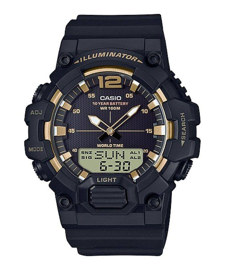 HDC-700-9AV | Combinación Analógica-Digital Dorado | CASIO