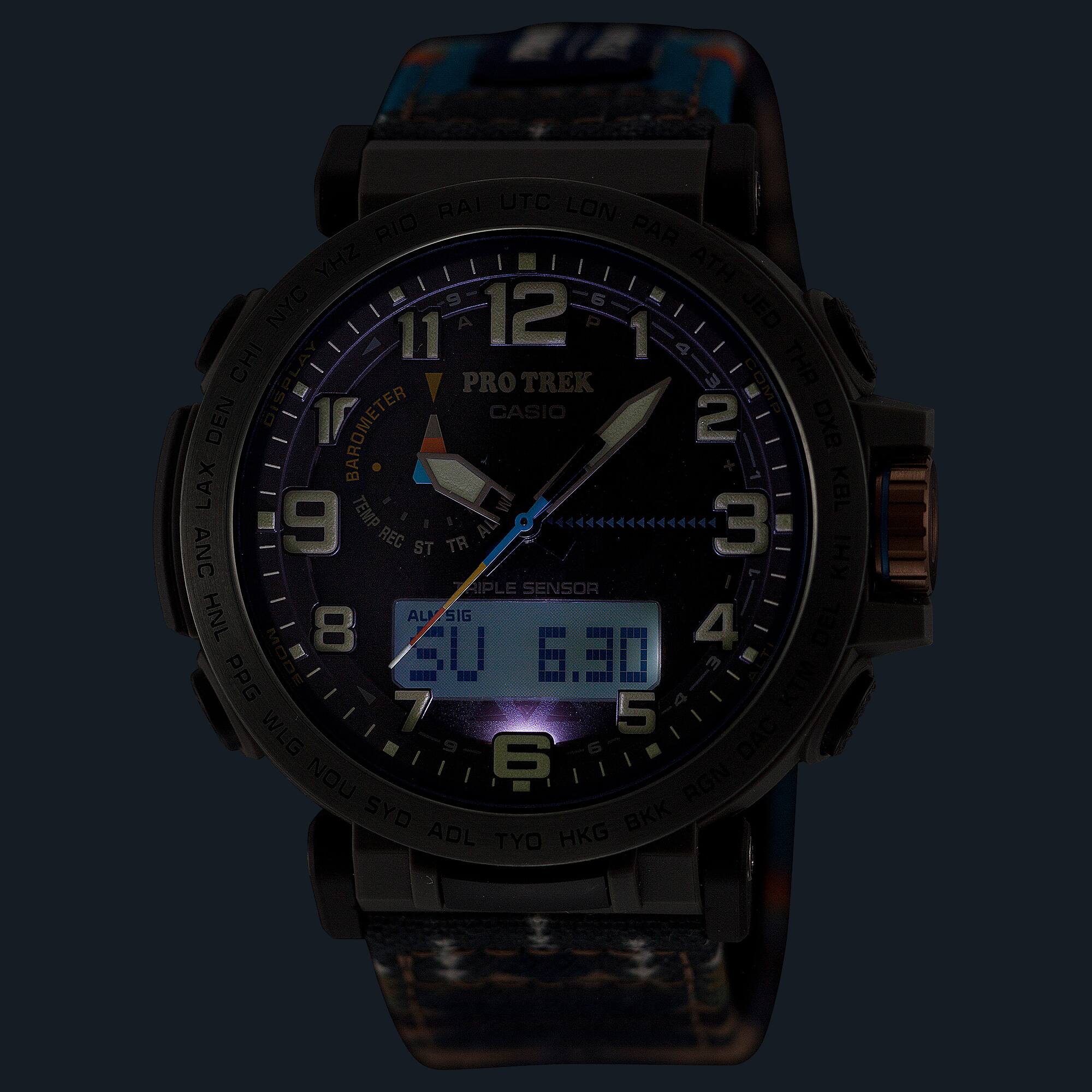 PRG-601PE-5 | PRO TREK Serie PRG-600 Gris | CASIO