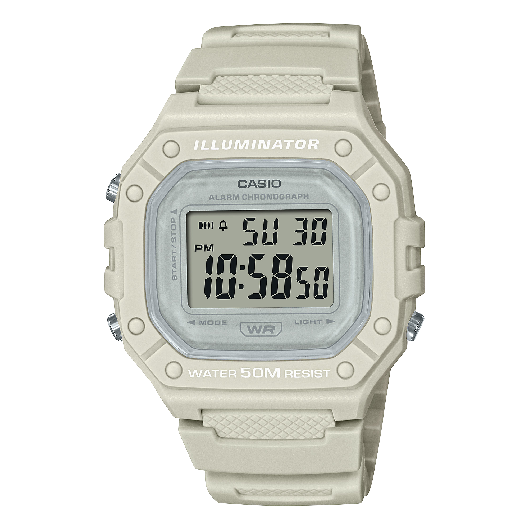 W-218HC-8AV | Digital Beige | CASIO