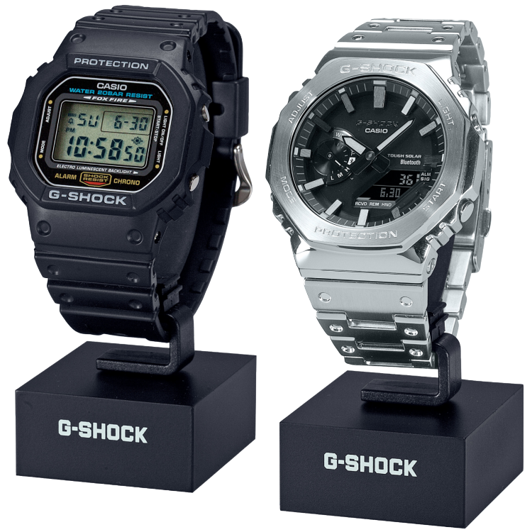 G-SHOCK C-Shaped Watch Stand/Set of 2(C-RINGSTD2PSET) | CASIO PHILIPPINES