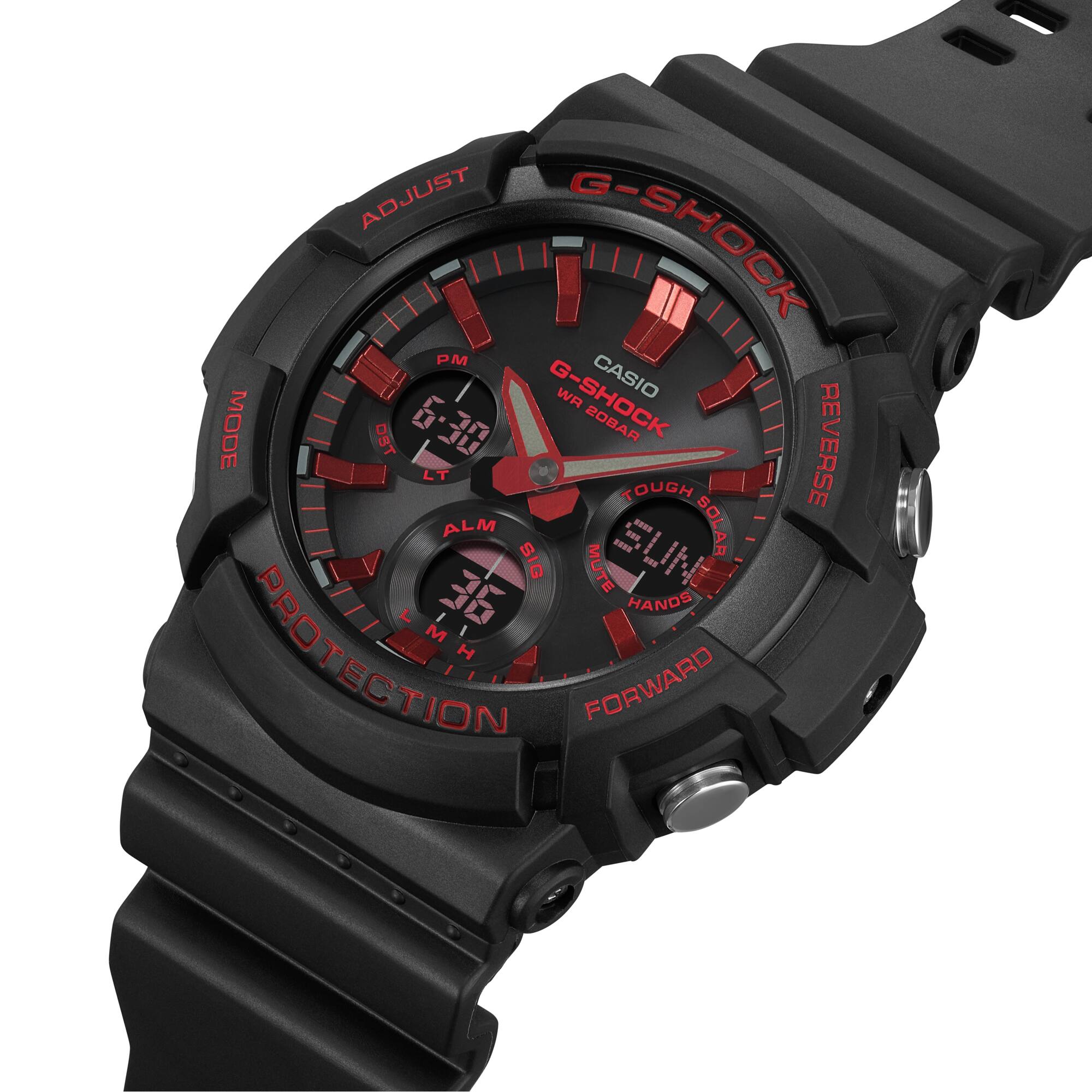 GAS-100BNR-1A | G-SHOCK ANALOG-DIGITAL GAS-100 Series | CASIO SINGAPORE