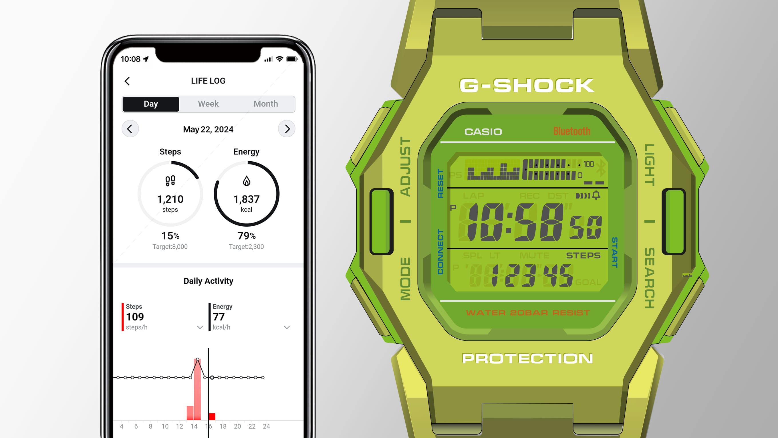 GD-B500S-3 | G-SHOCK DIGITAL GD-B500 SERIES | CASIO SINGAPORE