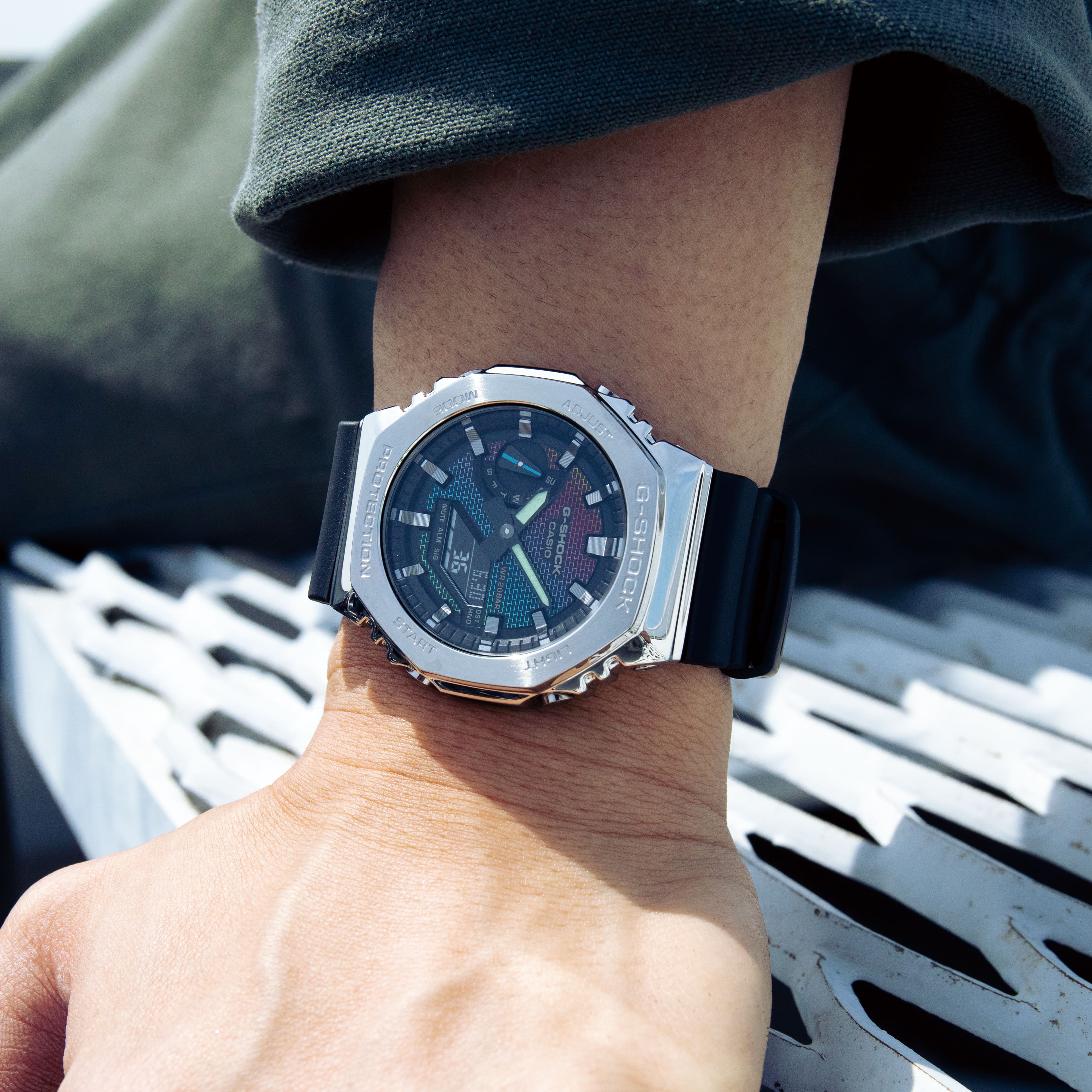 GM-2100RW-1A | G-SHOCK G-STEEL 2100 Series | CASIO SINGAPORE