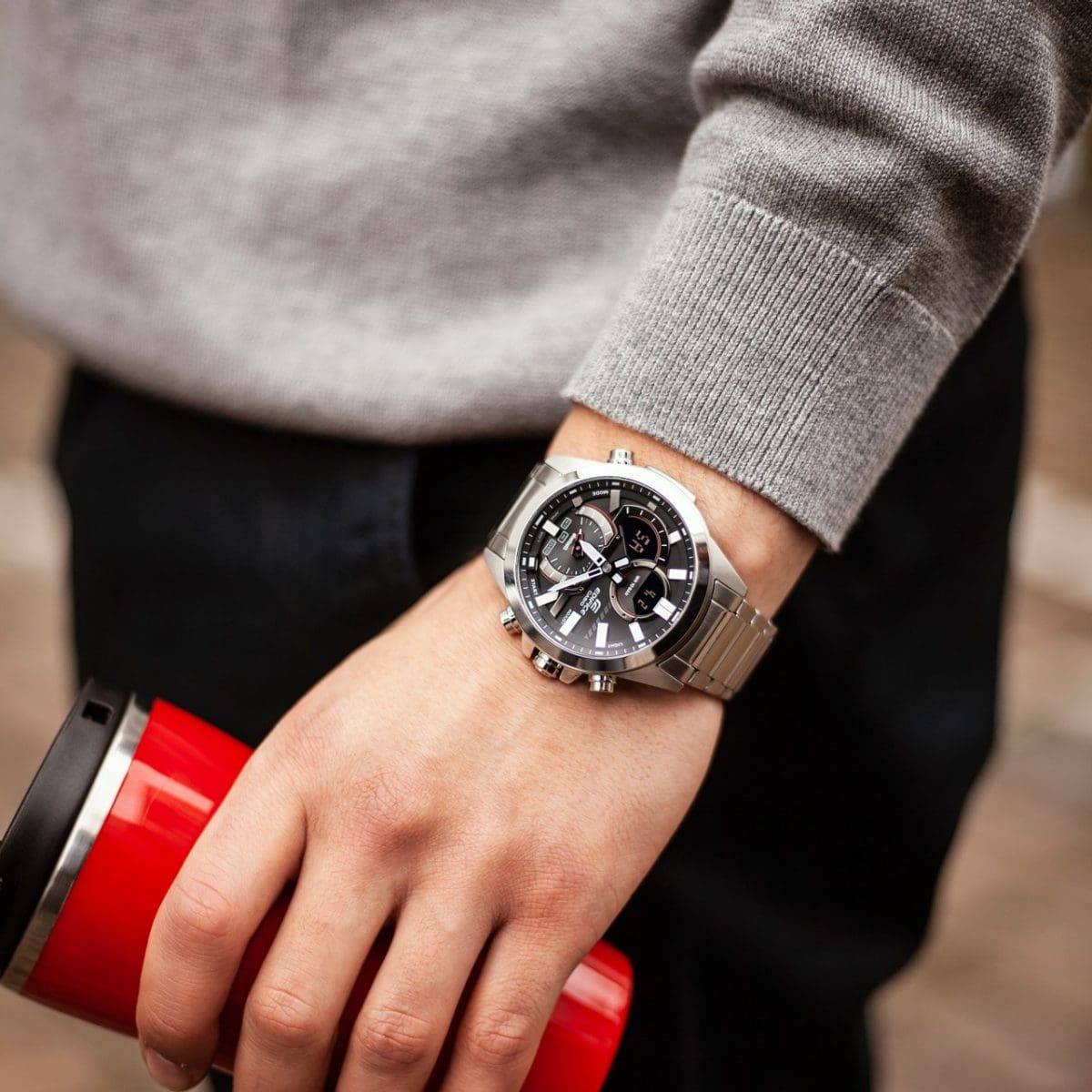 ECB-30D-1A | EDIFICE รุ่นเชื่อมต่อกับสมาร์ทโฟน | CASIO THAILAND