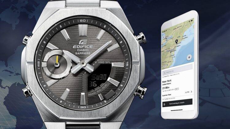 ECB-S10DB-1A | EDIFICE รุ่นที่รองรับ Smartphone Link | CASIO THAILAND