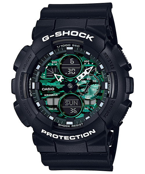 GA-140MG-1A | G-SHOCK อะนาล็อก-ดิจิตอล GA-140 SERIES | CASIO THAILAND