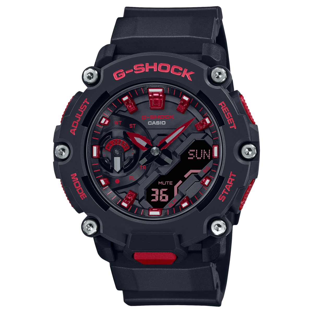 GA-2200BNR-1A | G-SHOCK อะนาล็อก-ดิจิตอล ซีรีส์ 2200 | CASIO THAILAND