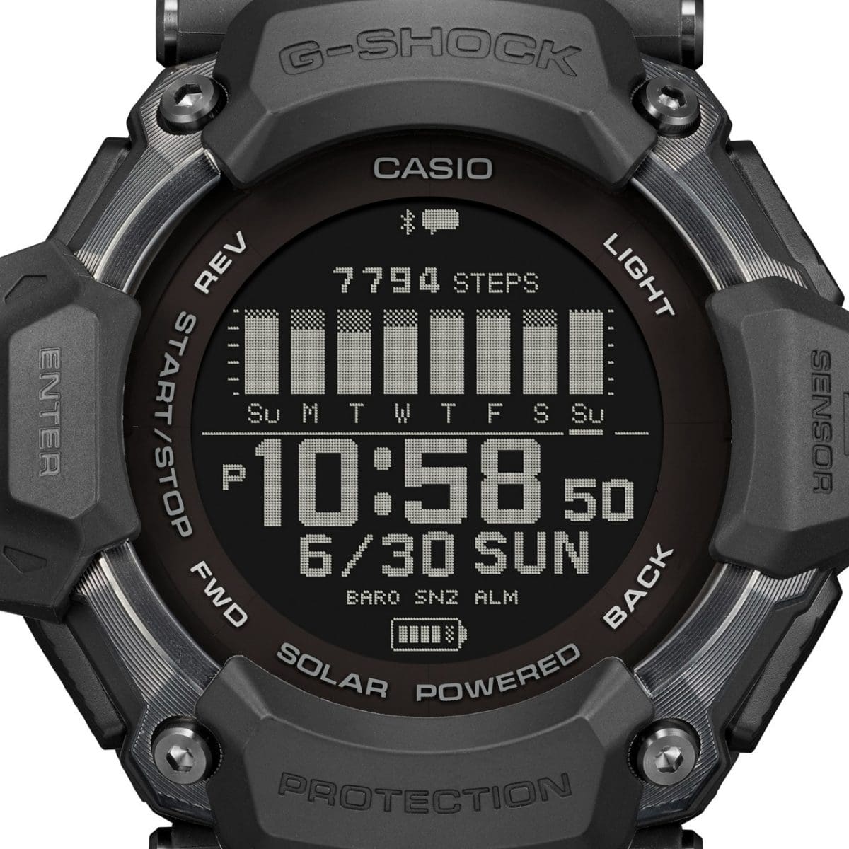 GBD-H2000-1B | G-SHOCK G-SQUAD ซีรีส์ GBD-H2000 | CASIO THAILAND