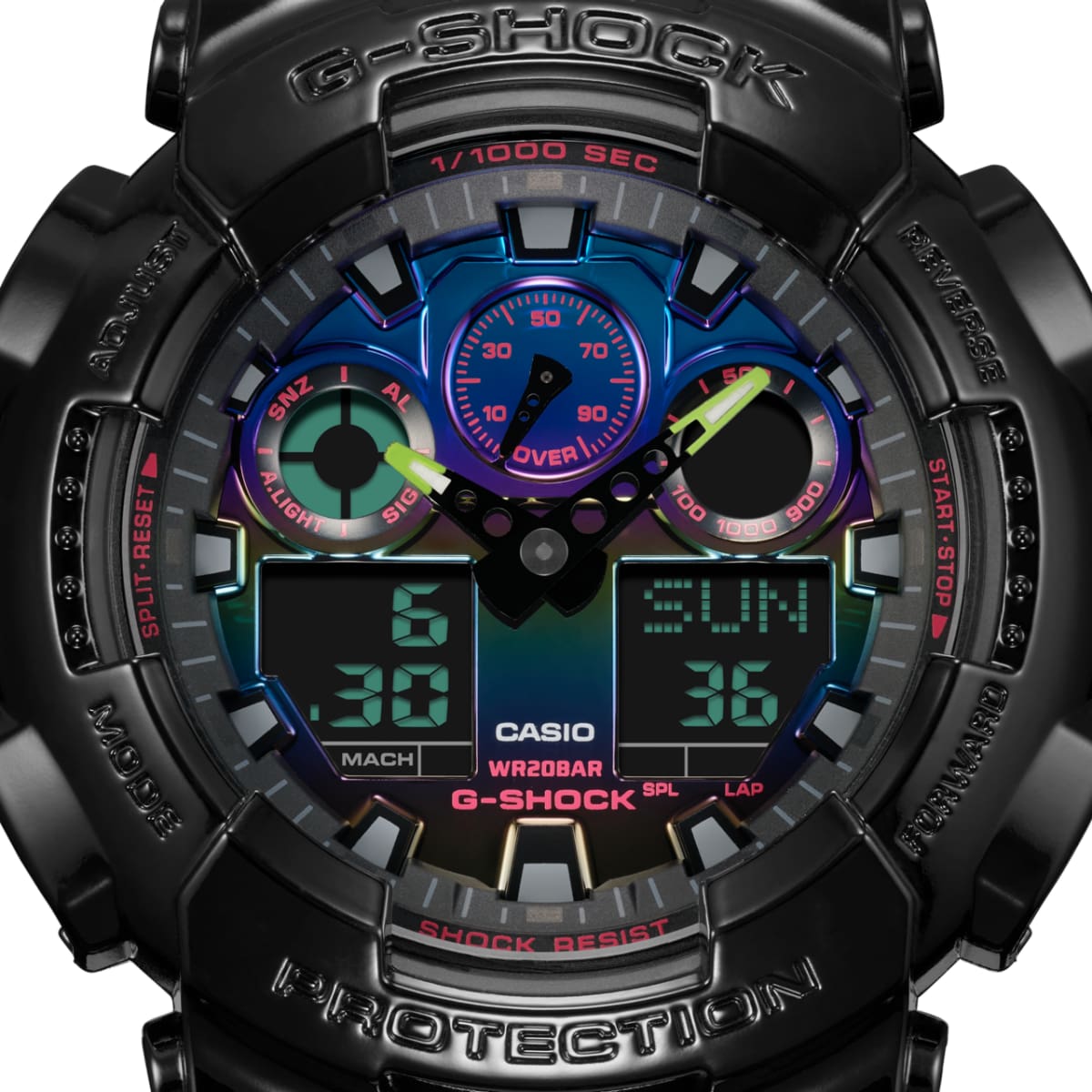 GA-100RGB-1A | G-SHOCK ANALOG-DİJİTAL GA-100 SERİSİ | CASIO TURKEY