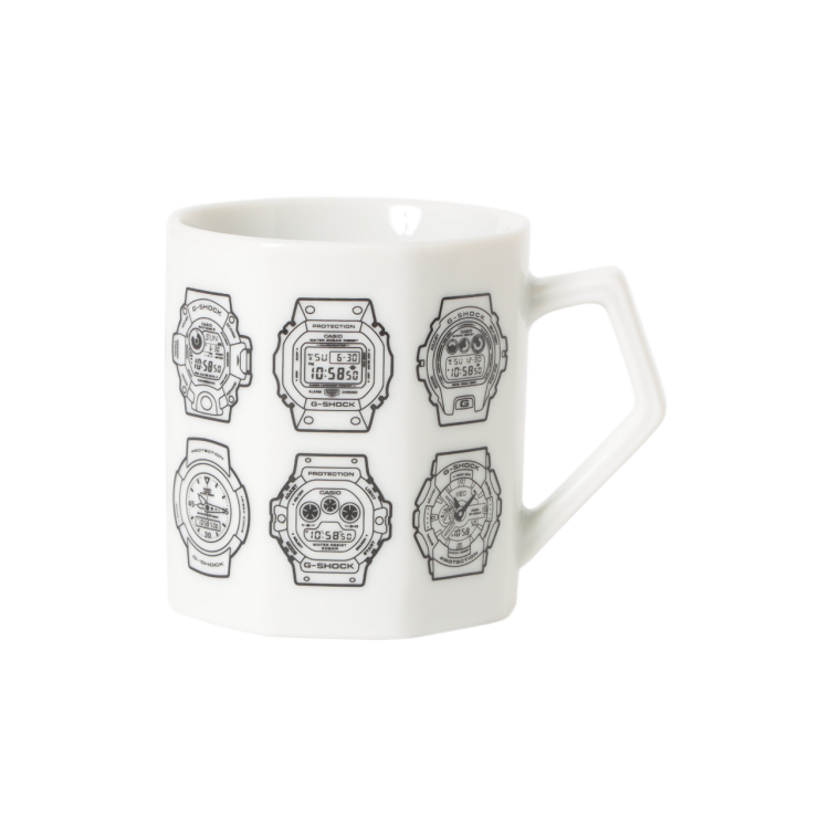 14 MODELs OCTAGON MUG | CASIO