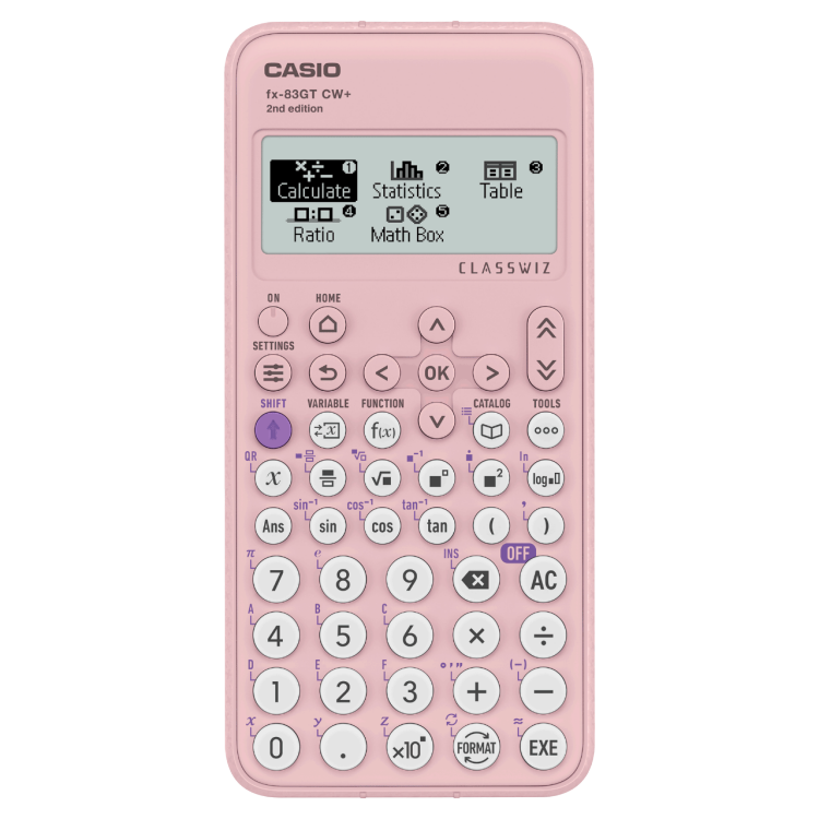 fx-83GT CW+ Pink | CASIO