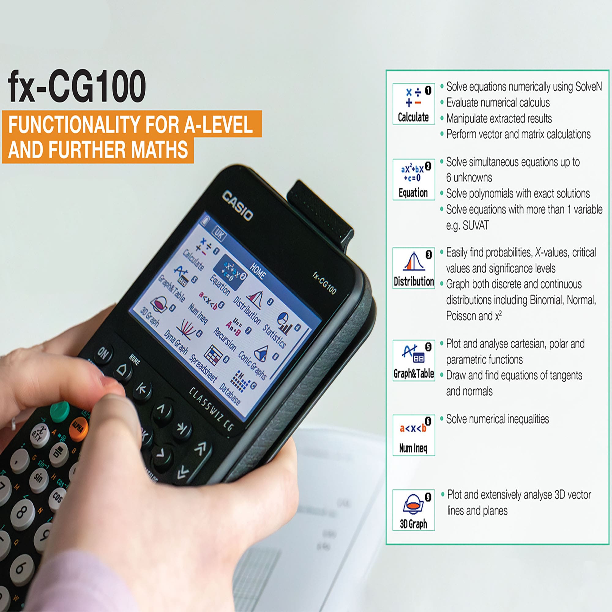FX-CG100 | CASIO