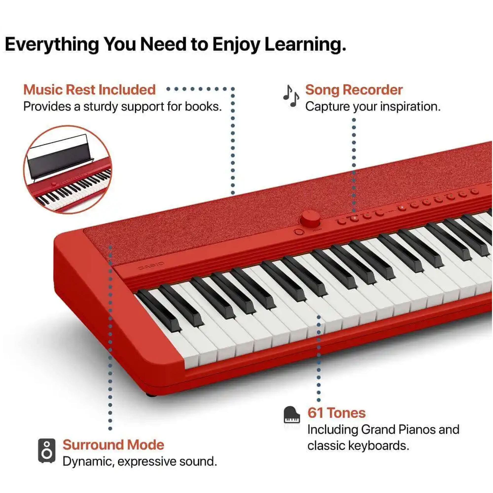 CT-S1 Red | CASIO
