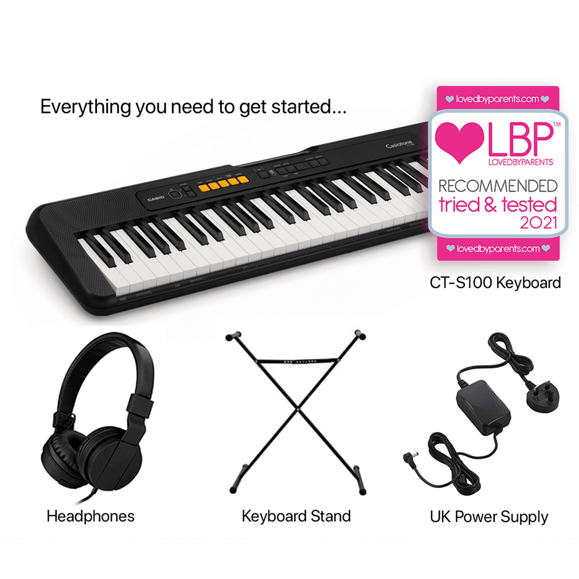 CT-S100 Keyboard Starter Pack | CASIO