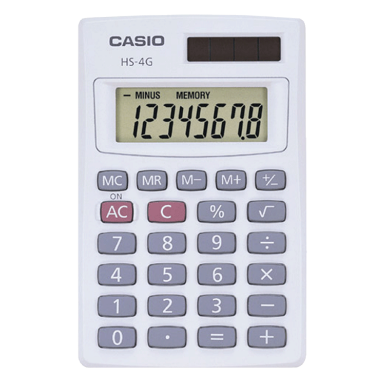 HS-4G | Handheld Calculator | CASIO