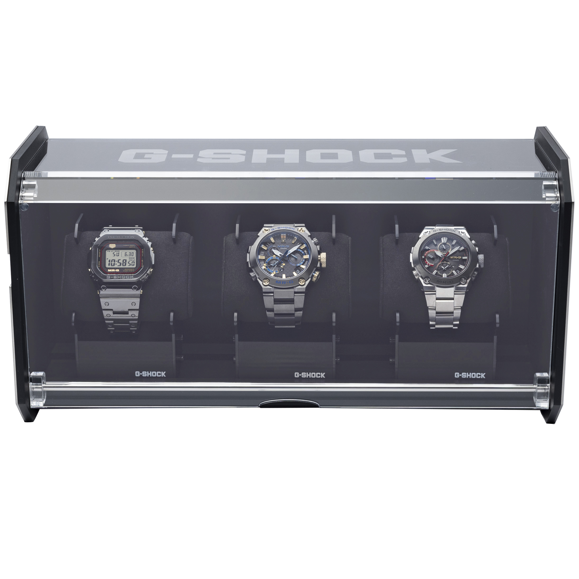 G-SHOCK 3 Watch Collection Display Case | CASIO