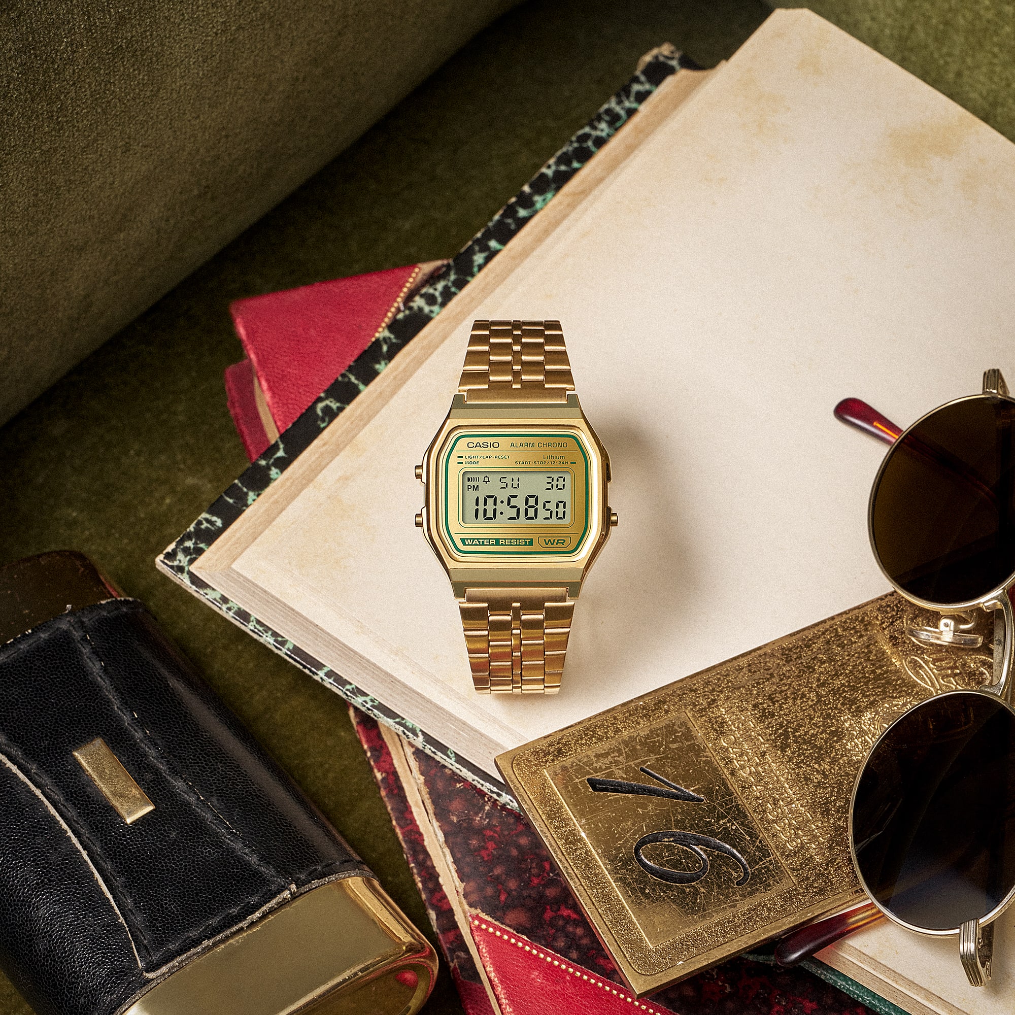 A158WEGV-9A | CASIO VINTAGE Gold | CASIO