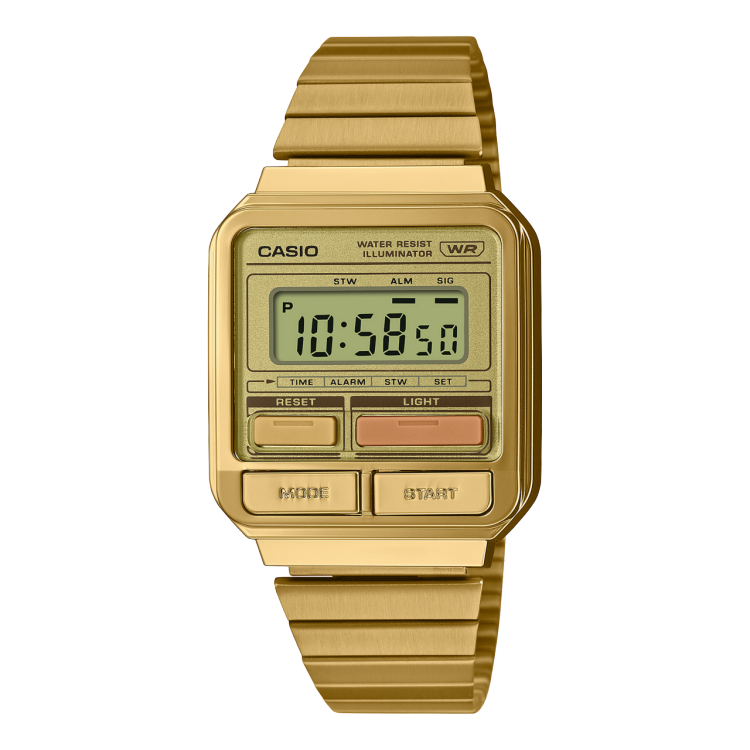 A120WEG-9AVT | CASIO VINTAGE Gold | CASIO